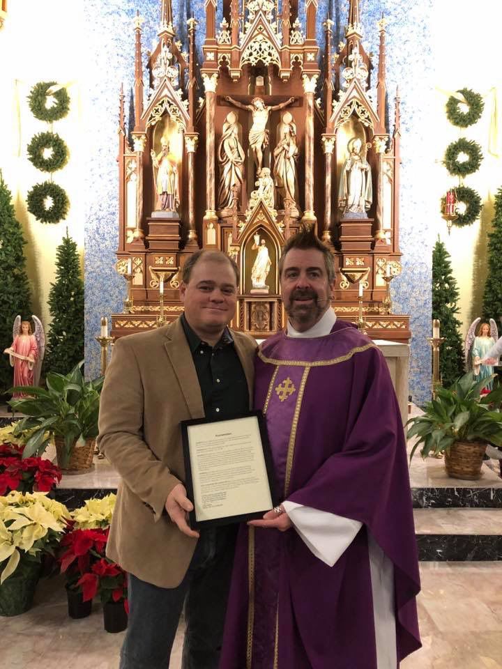 Connellsville priest honored for his advocacy - Herald-Standard